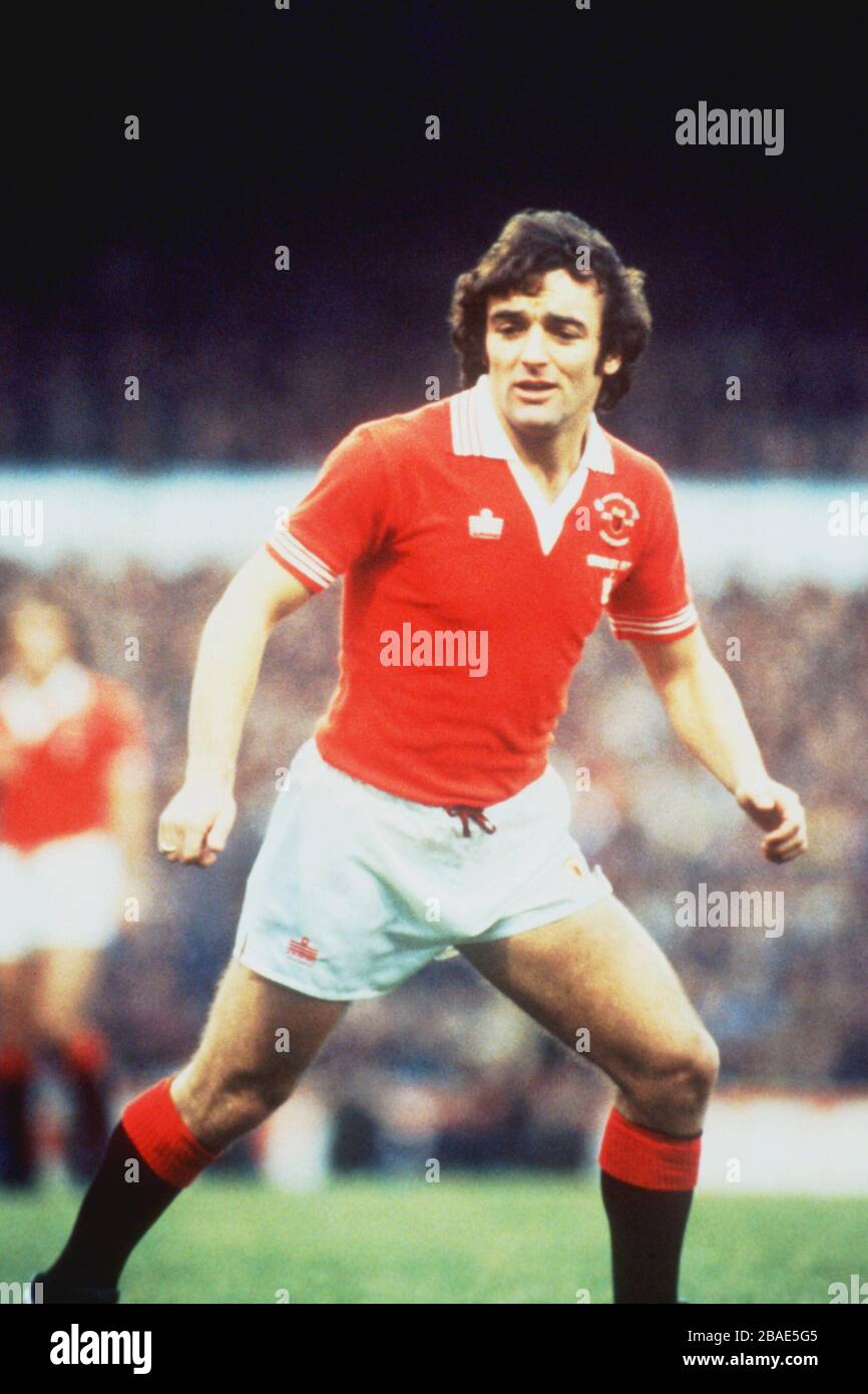 Lou Macari, Manchester United Stock Photo - Alamy