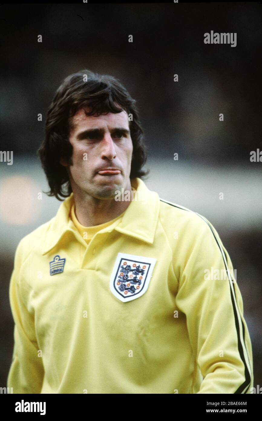 Ray Clemence, England goalkeeper Stock Photo - Alamy