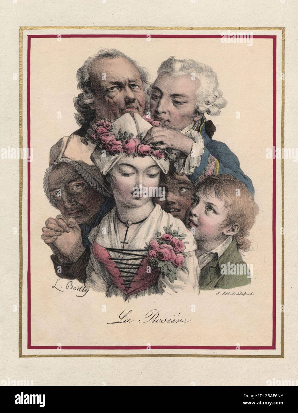 Louis leopold boilly painting hi-res stock photography and images - Alamy