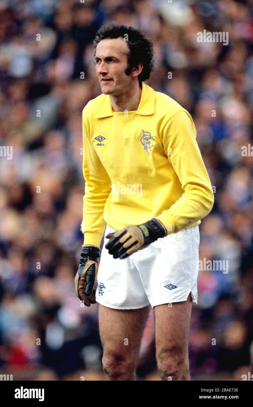 Peter McCloy, Rangers goalkeeper Stock Photo - Alamy