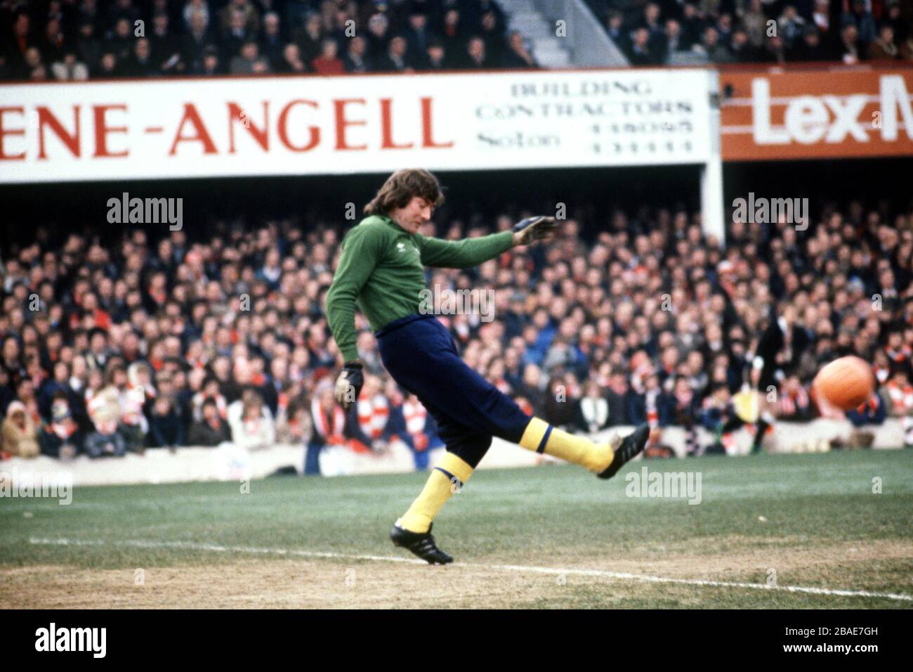 Pat Jennings, Arsenal goalkeeper Stock Photo - Alamy