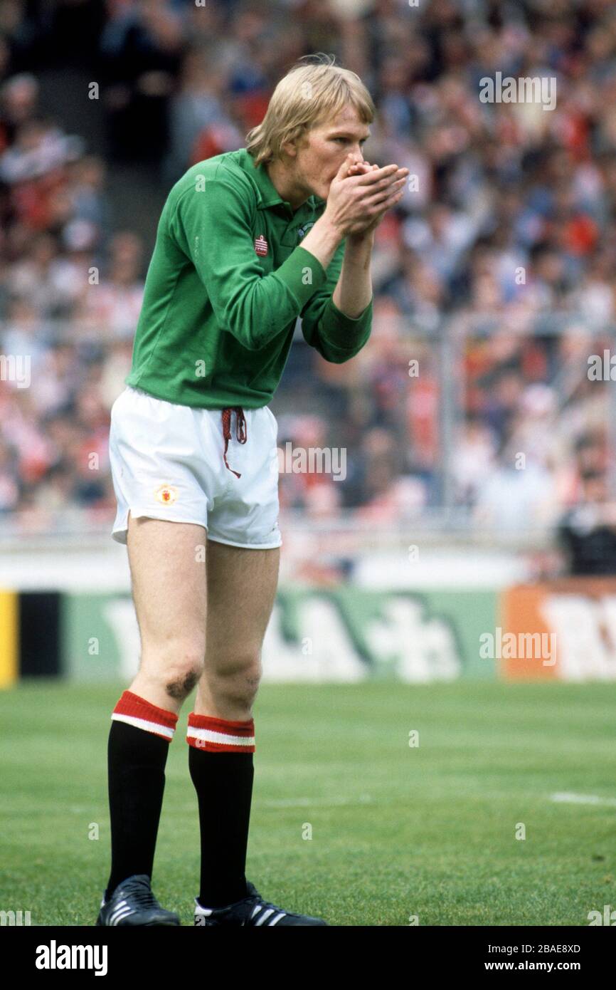 Gary Bailey, Manchester United goalkeeper Stock Photo - Alamy