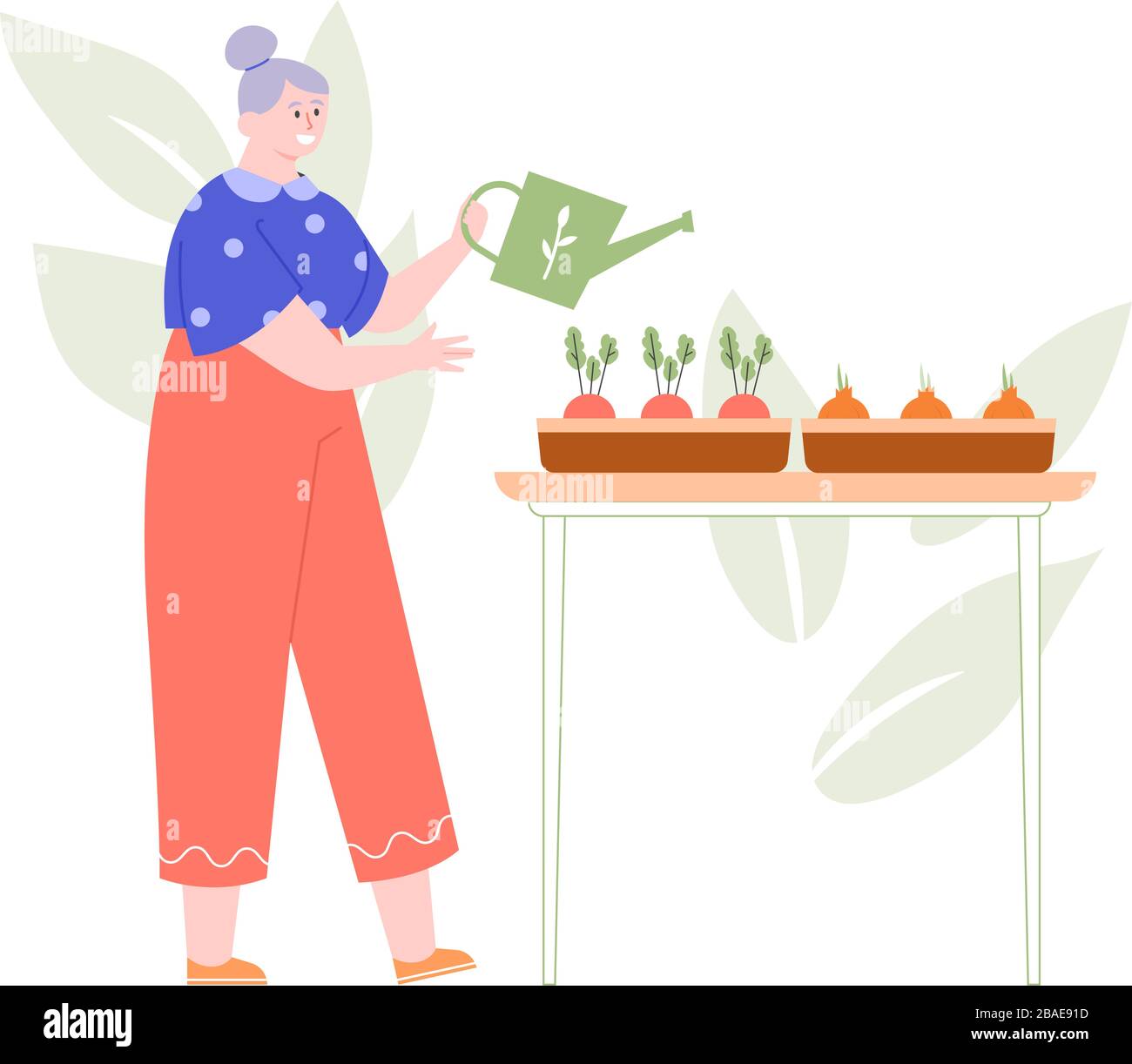 Happy lady hobby Cut Out Stock Images & Pictures - Alamy