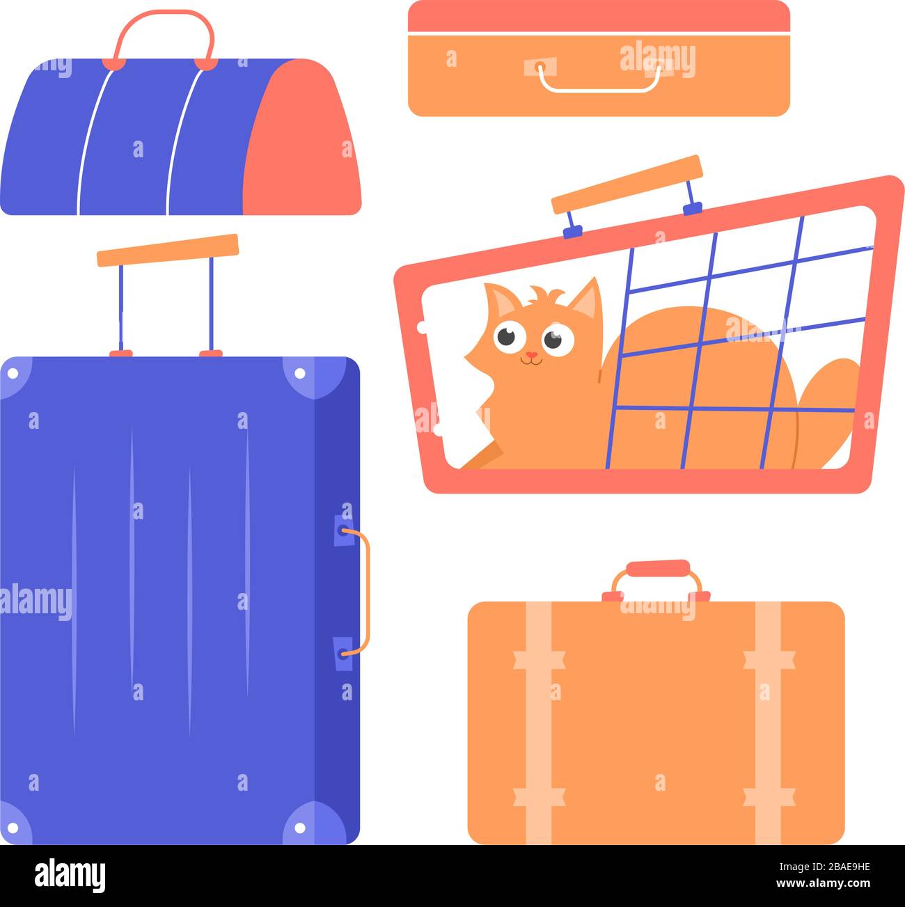 Cartoon carrying luggage hi-res stock photography and images - Alamy
