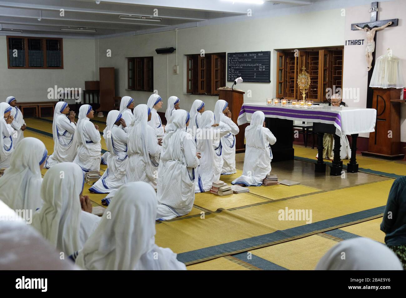 Eucharistic adoration hi-res stock photography and images - Alamy