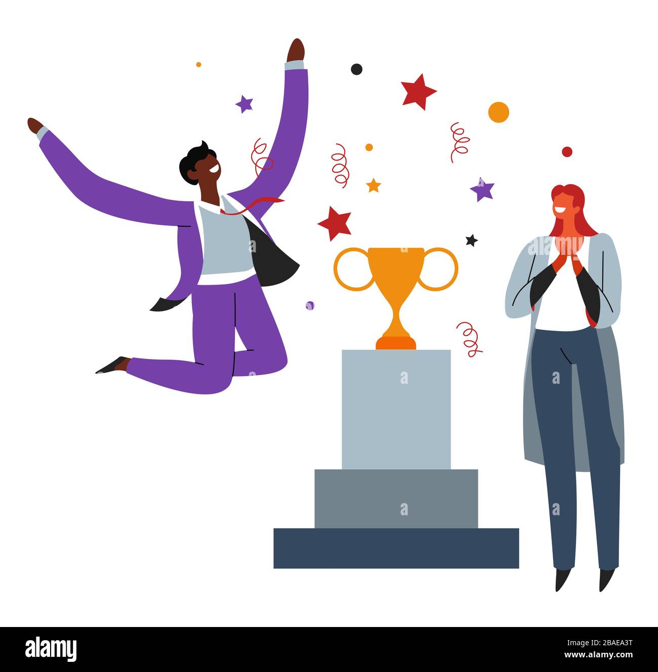 Jump prize Cut Out Stock Images & Pictures - Alamy