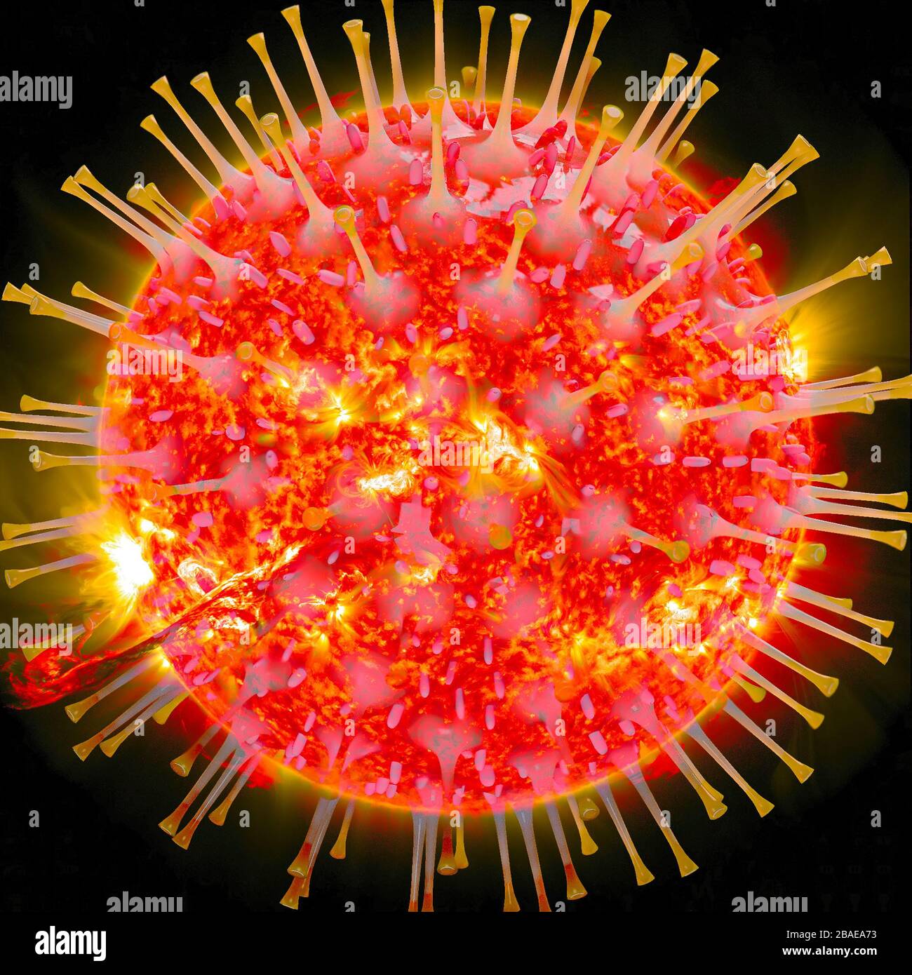 Hydrogen prominences hi-res stock photography and images - Alamy