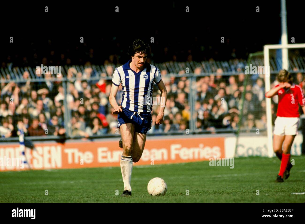 Mark Lawrenson, Brighton and Hove Albion Stock Photo - Alamy