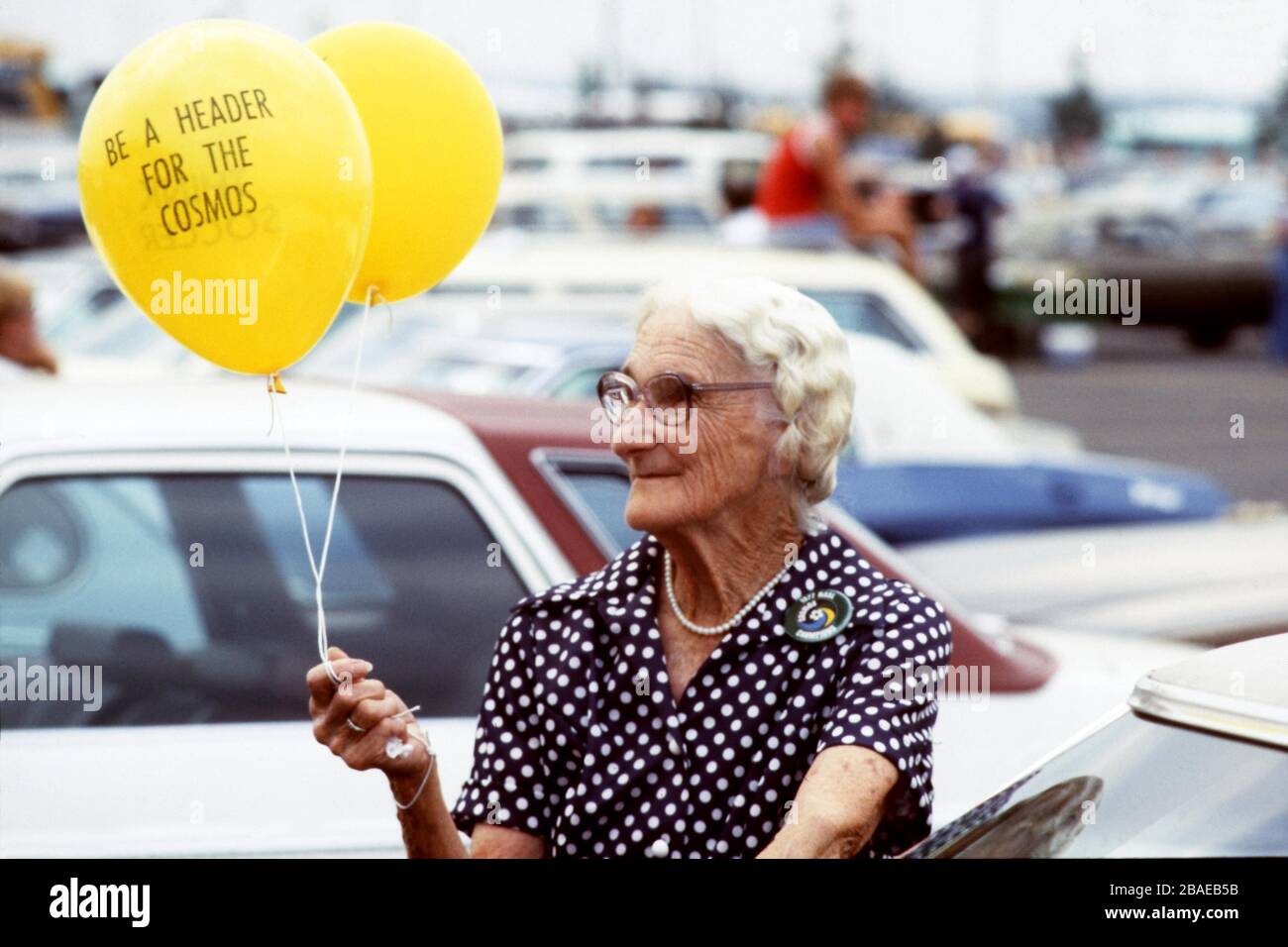 New York Cosmos fan Stock Photo - Alamy