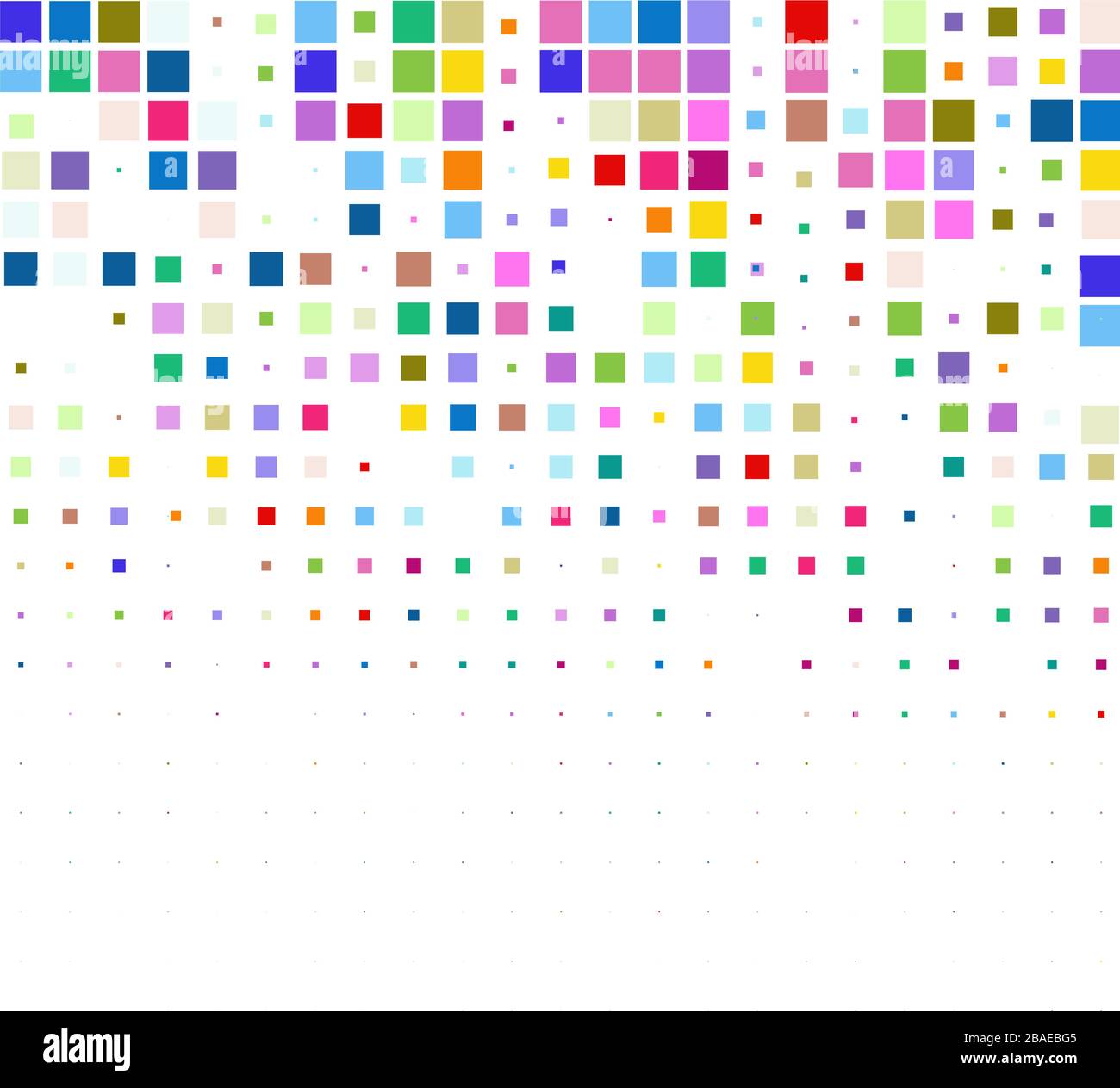 Art squares painting Stock Vector Images - Alamy