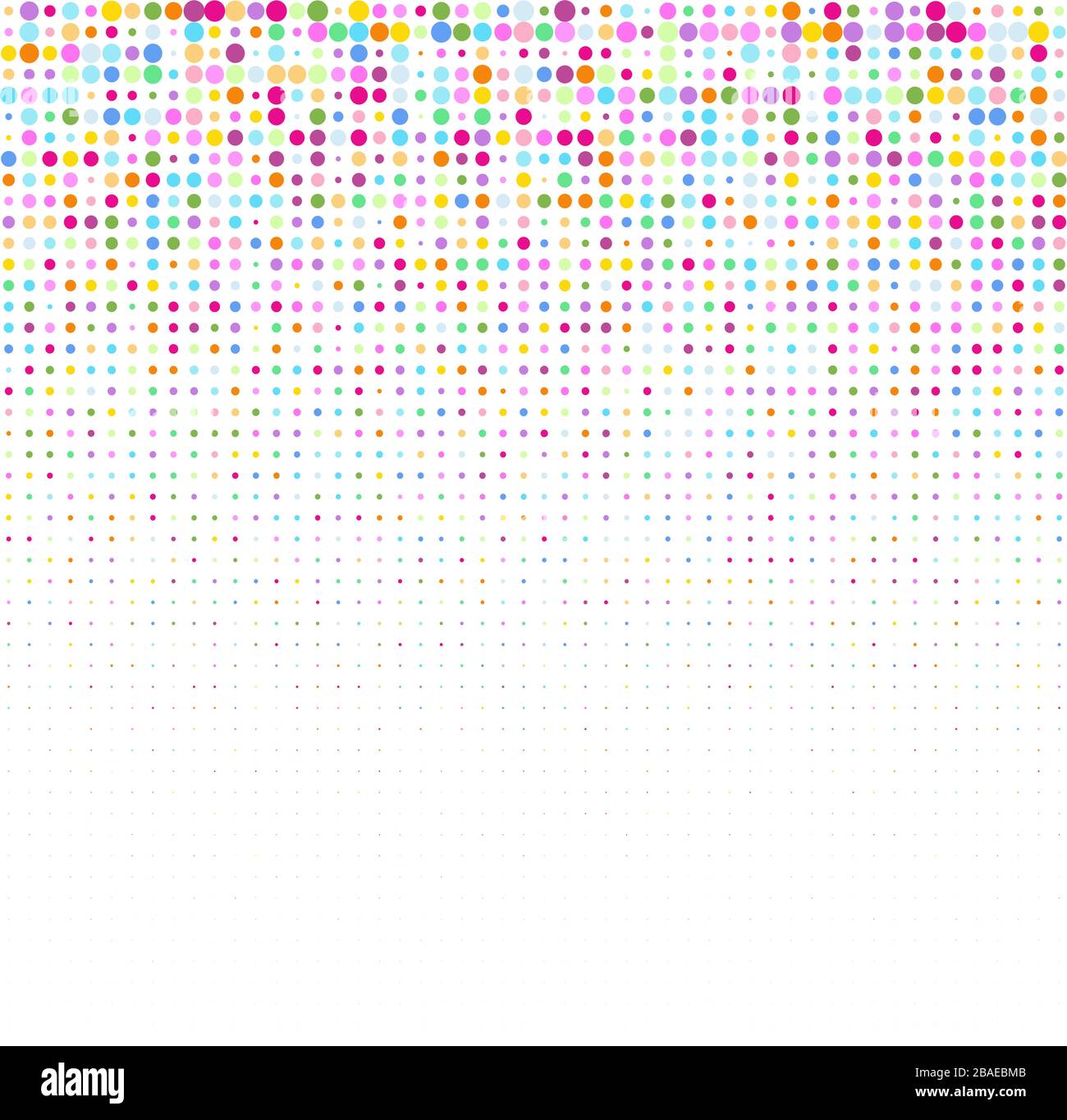 Multicolored dots Stock Vector Images - Alamy