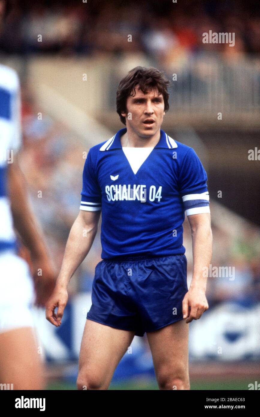 Klaus Fischer, Schalke 04 Stock Photo - Alamy
