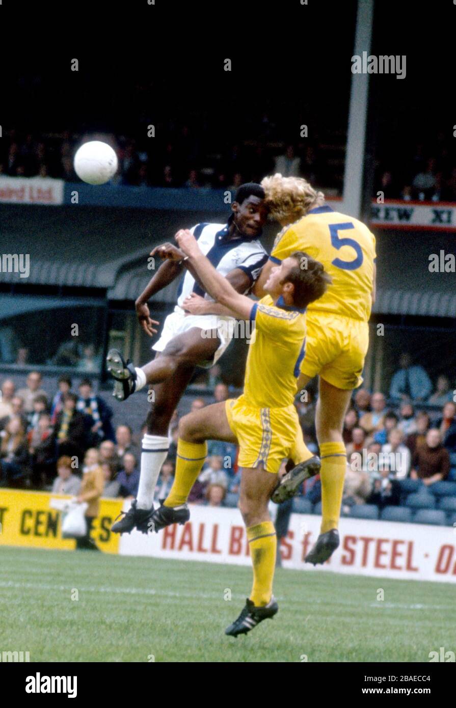 Chelseas steve wicks heads clear west bromwich albions laurie ...
