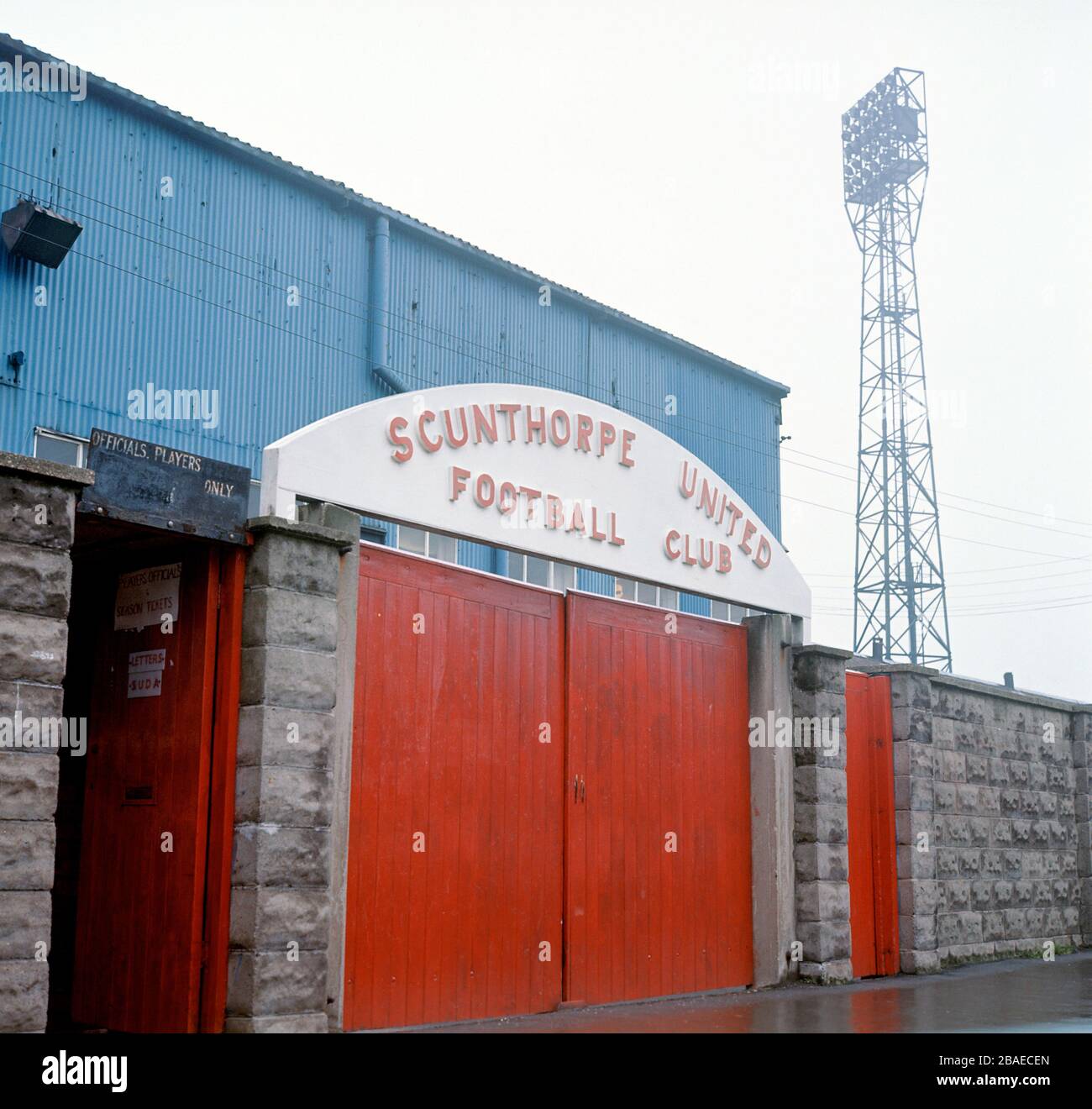 General view of the main entrance to The Old Showground, home of ...