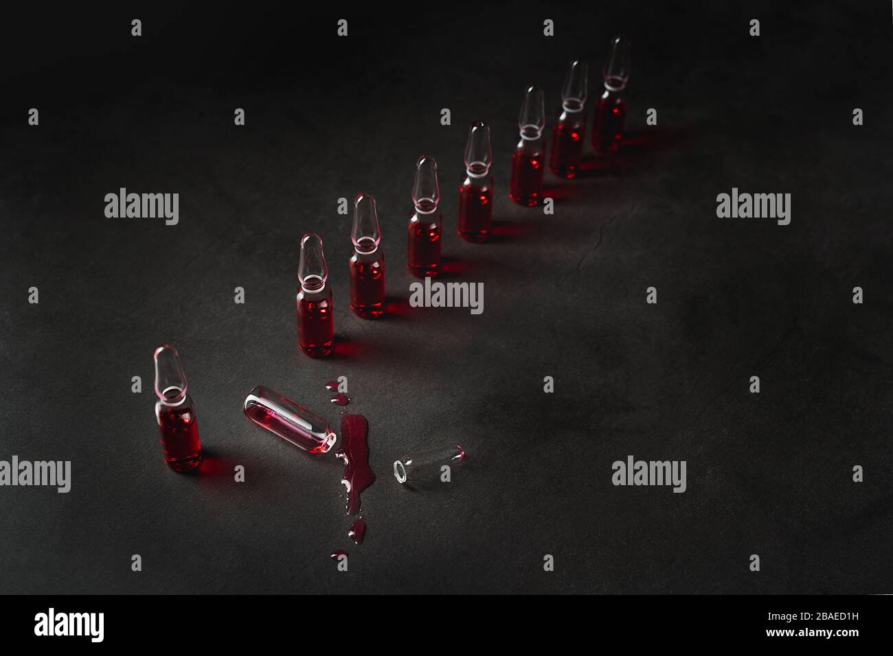 An injection background low key hi-res stock photography and images - Alamy