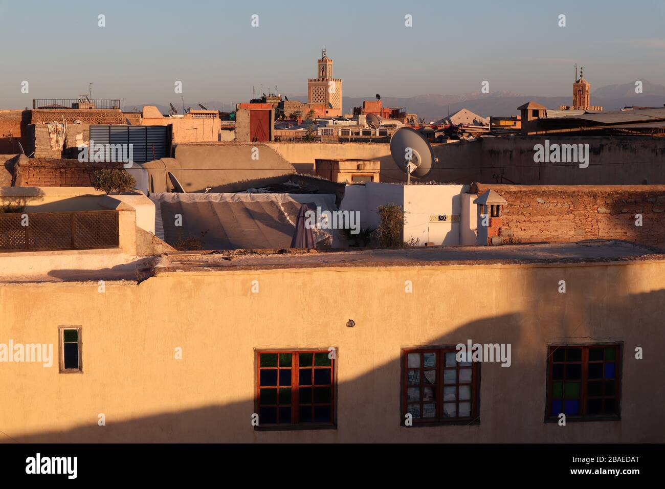 Riad rooftop hi-res stock photography and images - Alamy
