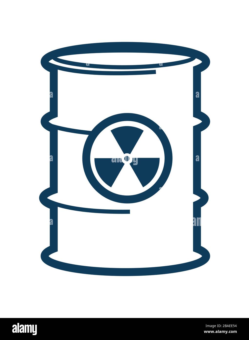 Toxic Waste Barrel Drawing