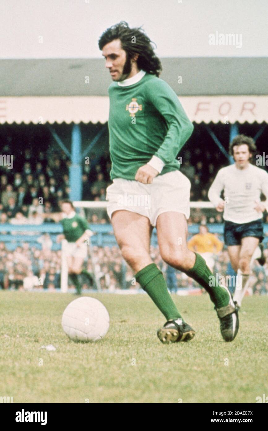 George Best, Northern Ireland Stock Photo - Alamy