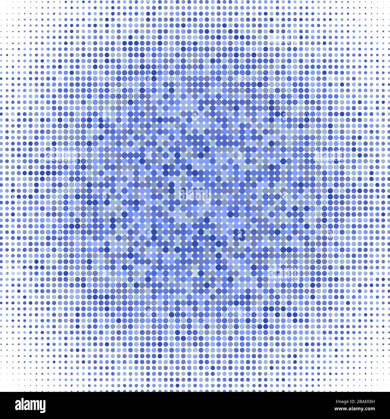 White background with blue dots Stock Vector Image & Art - Alamy