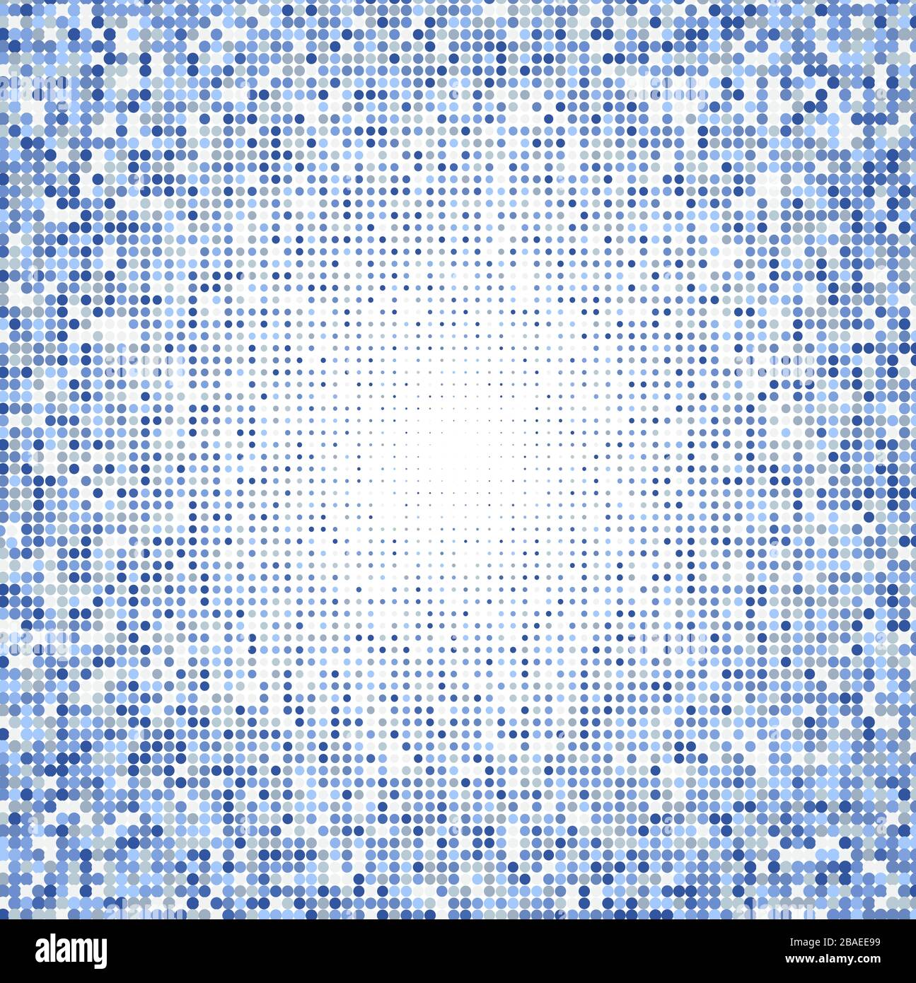 White background with blue dots Stock Vector Image & Art - Alamy