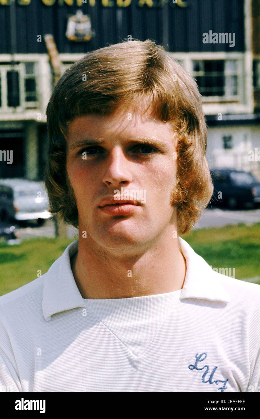 Gordon McQueen, Leeds United Stock Photo - Alamy