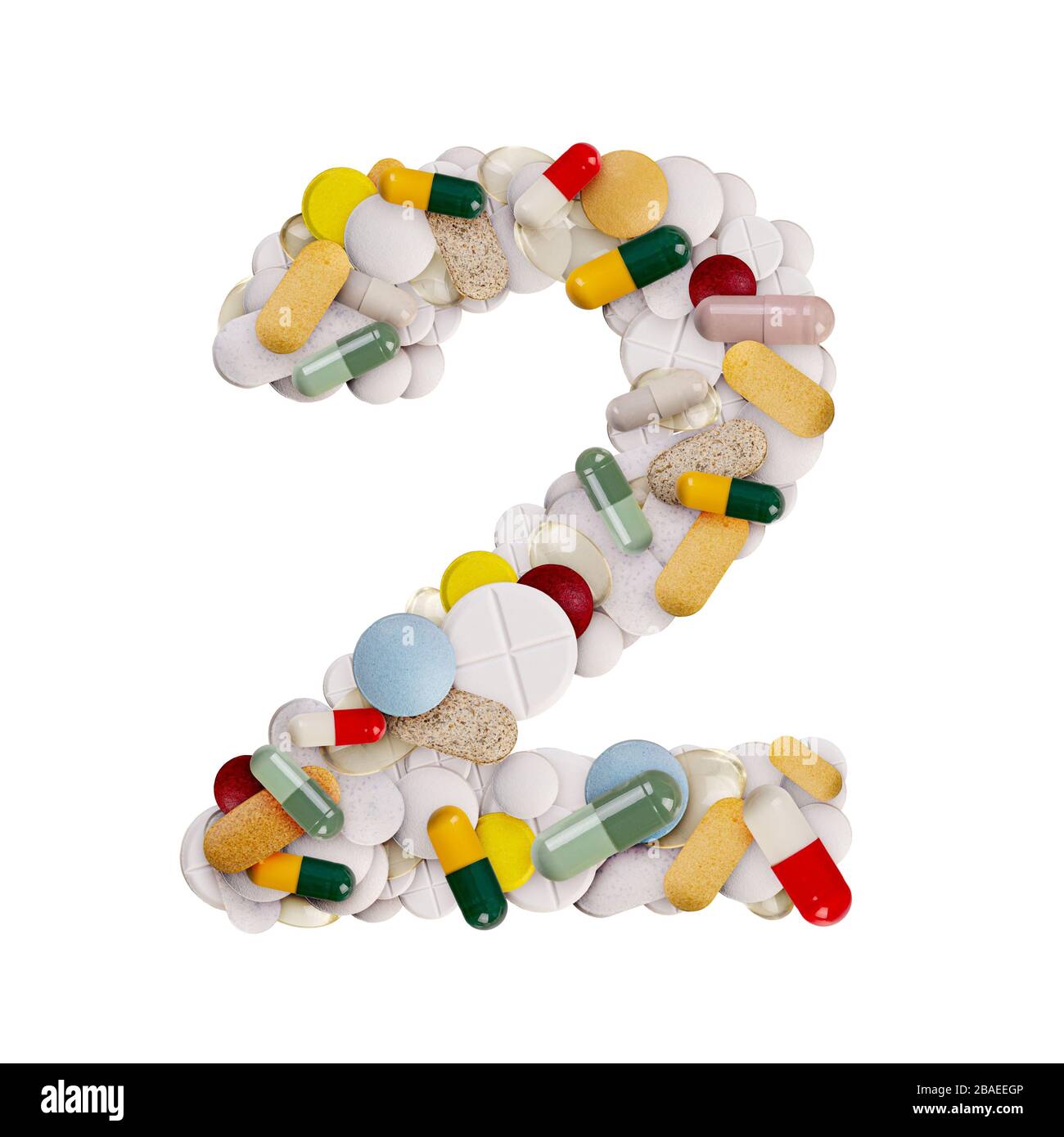 Number 2 Cut Out Stock Images & Pictures - Alamy