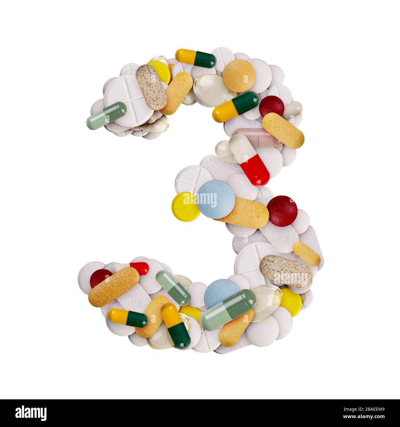 Number 3 Cut Out Stock Images & Pictures - Alamy