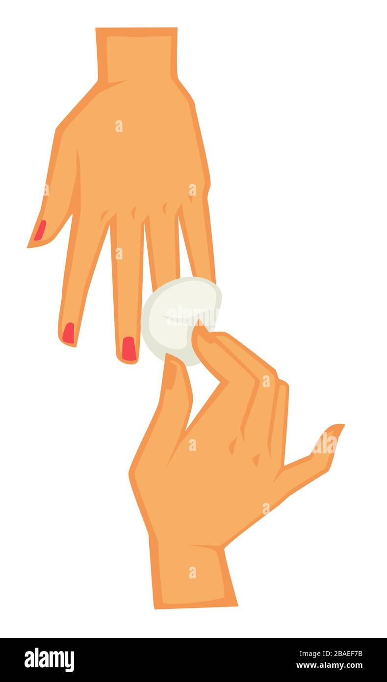 Client in salon Cut Out Stock Images & Pictures - Alamy