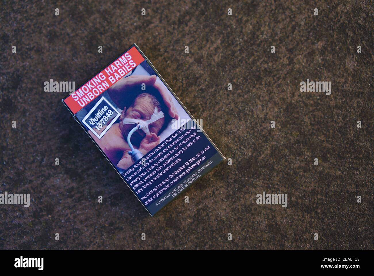 Cigarette pack australia hi-res stock photography and images - Alamy