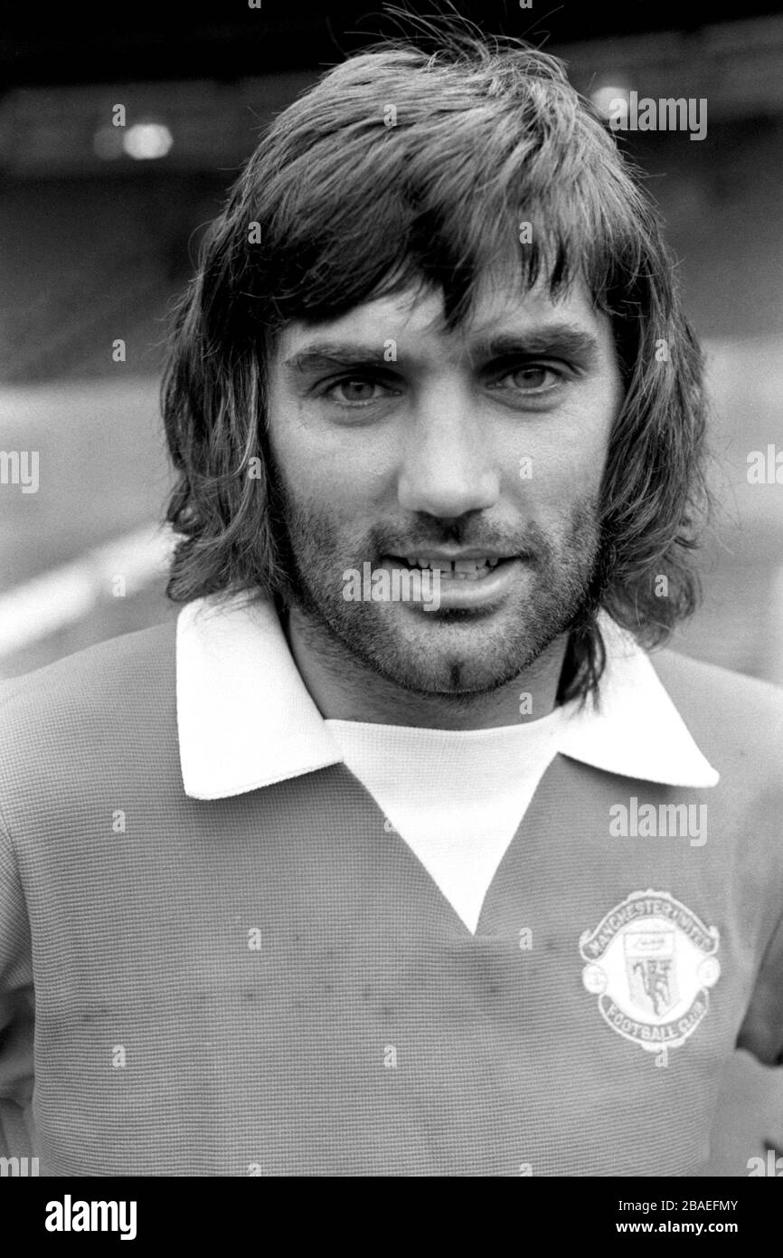 George best Black and White Stock Photos & Images - Alamy