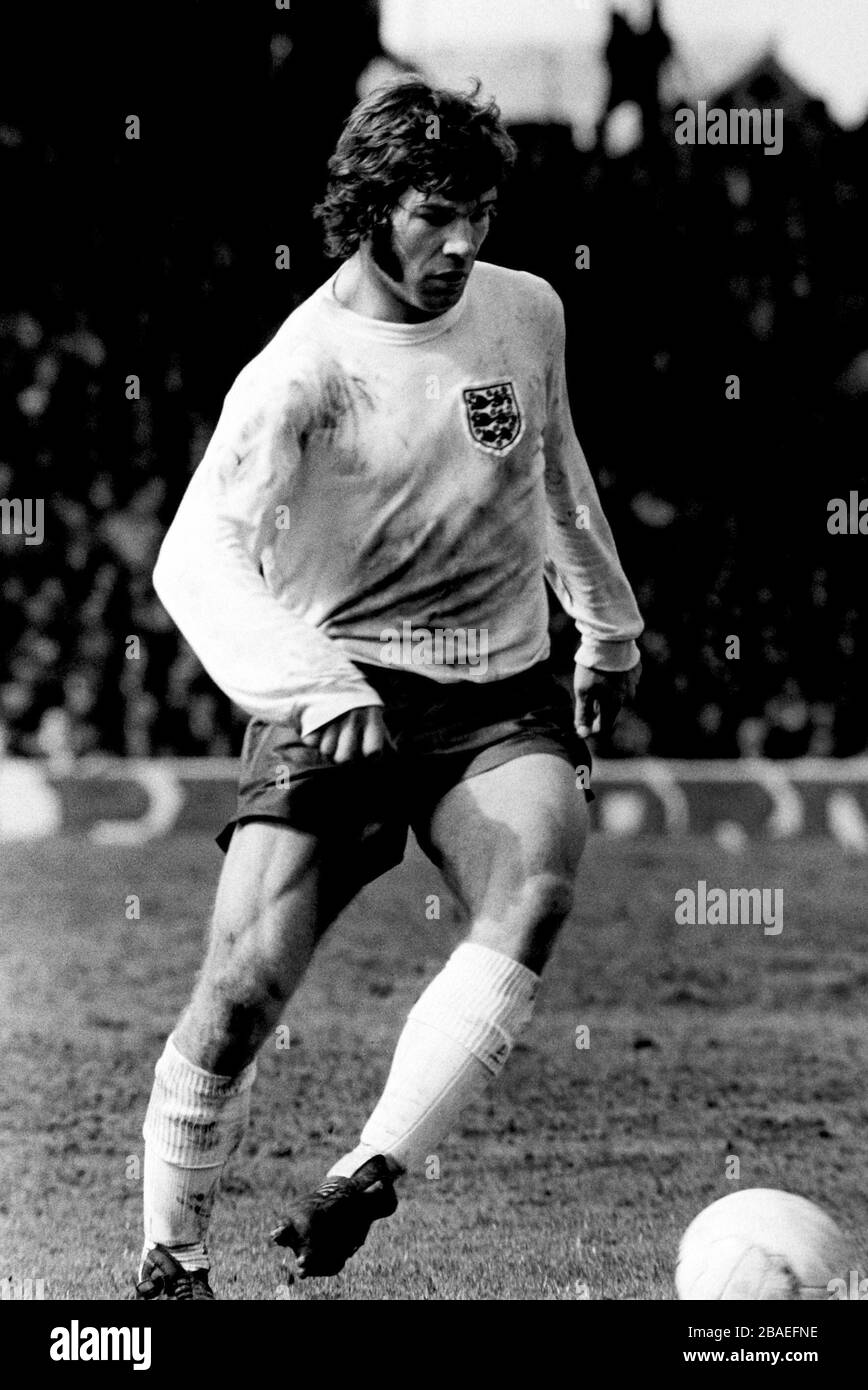 England's Malcolm Macdonald Stock Photo - Alamy
