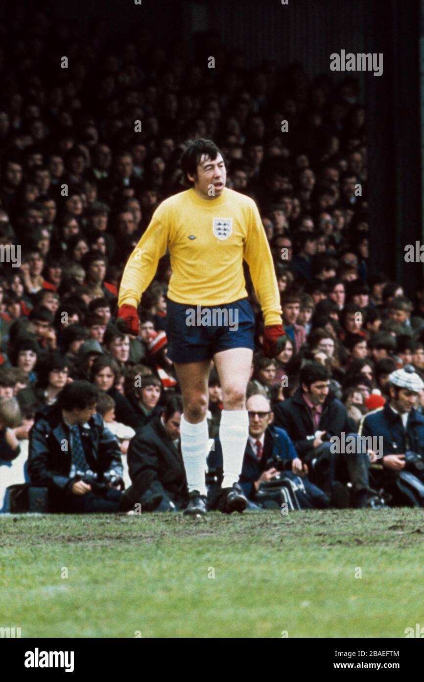 Gordon Banks, England goalkeeper Stock Photo - Alamy