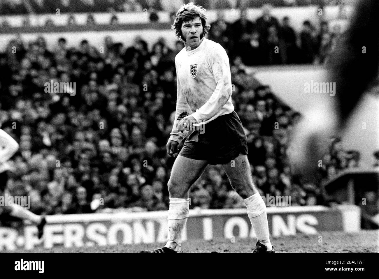 England's Malcolm Macdonald Stock Photo - Alamy