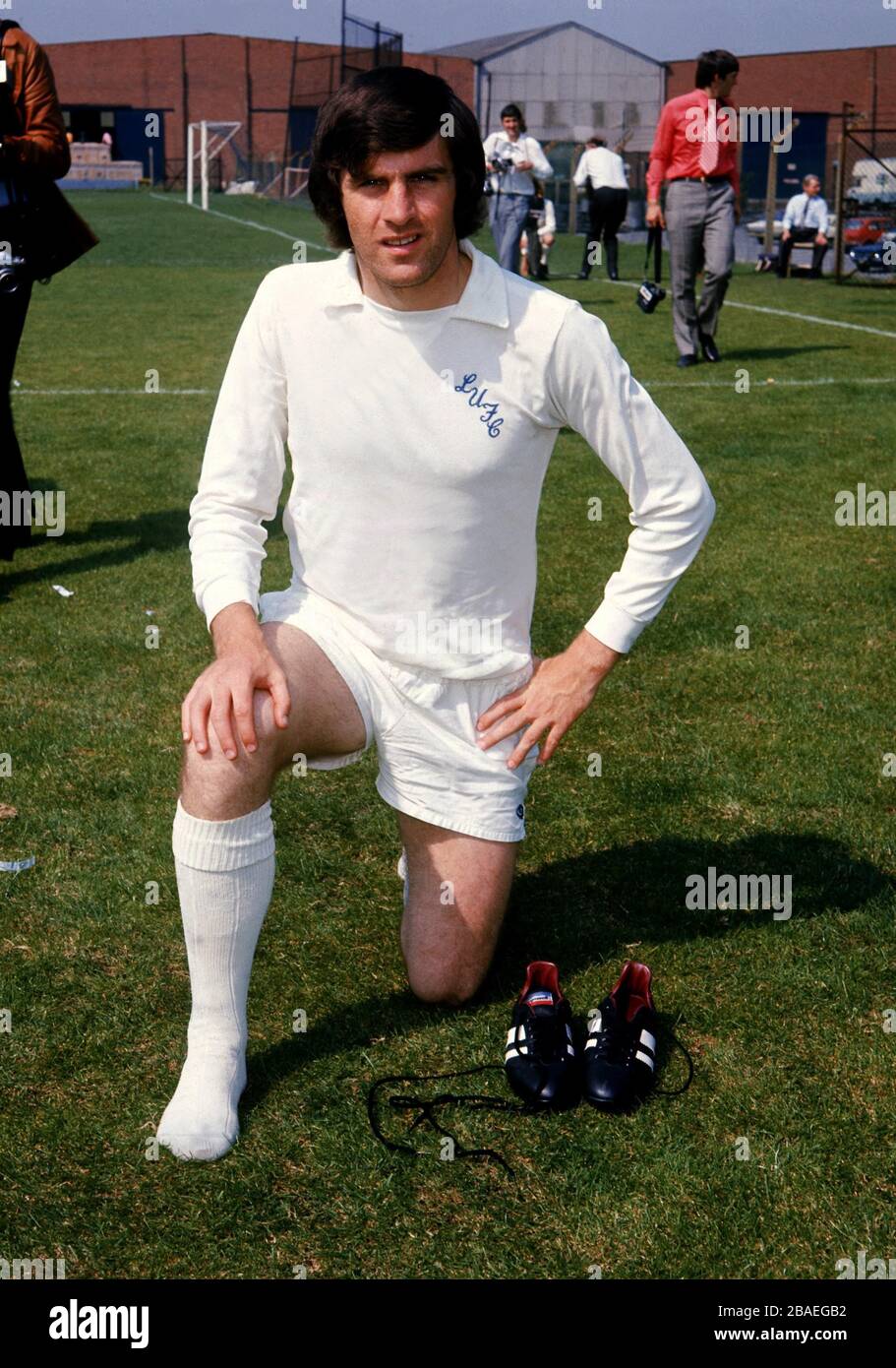 Peter Lorimer, Leeds United Stock Photo - Alamy