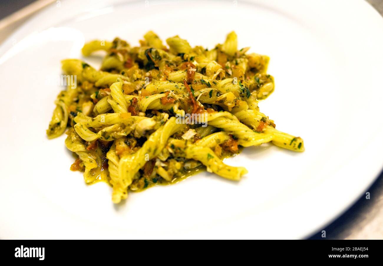 Pasta all'ischitana, Ischia island, Naples, Campania, Italy, Europe ...