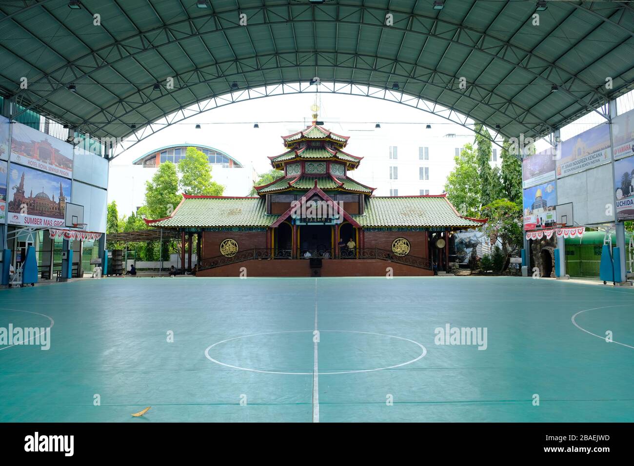 Surabaya Indonesia - Muhammad Cheng Hoo Mosque Stock Photo - Alamy
