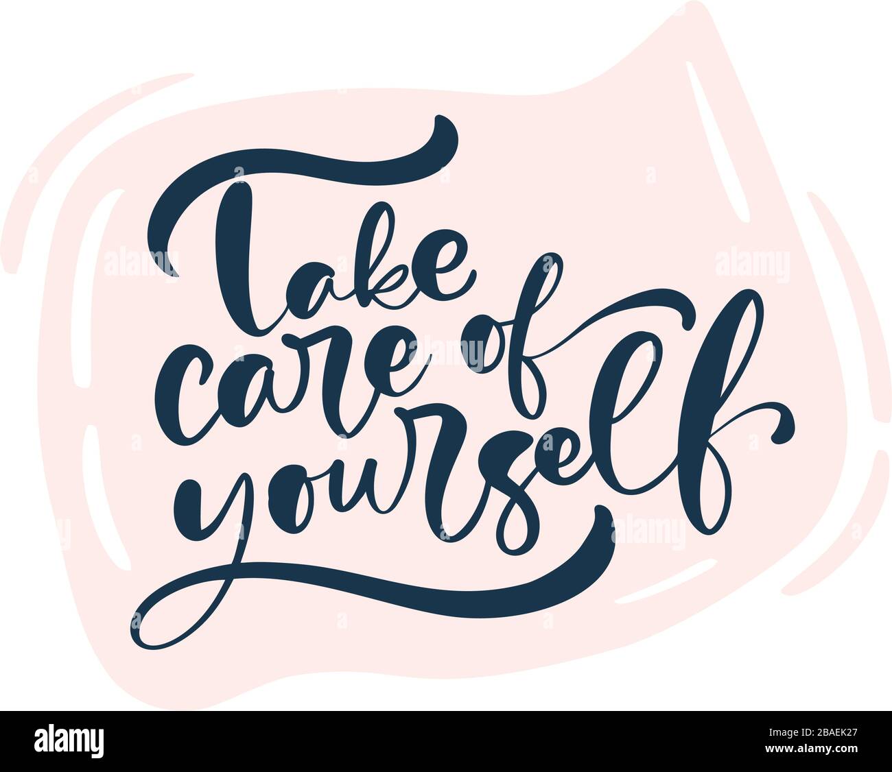 Coronavirus Covid-19, quarantine motivational poster. Vector Sticker ...