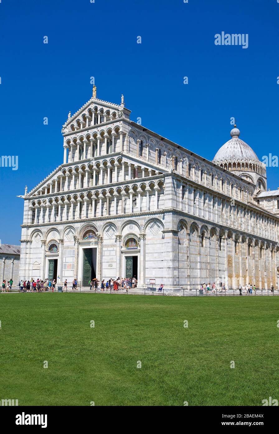 Pisa Dome, Pisa, Tuscany, Italy, Europe Stock Photo - Alamy