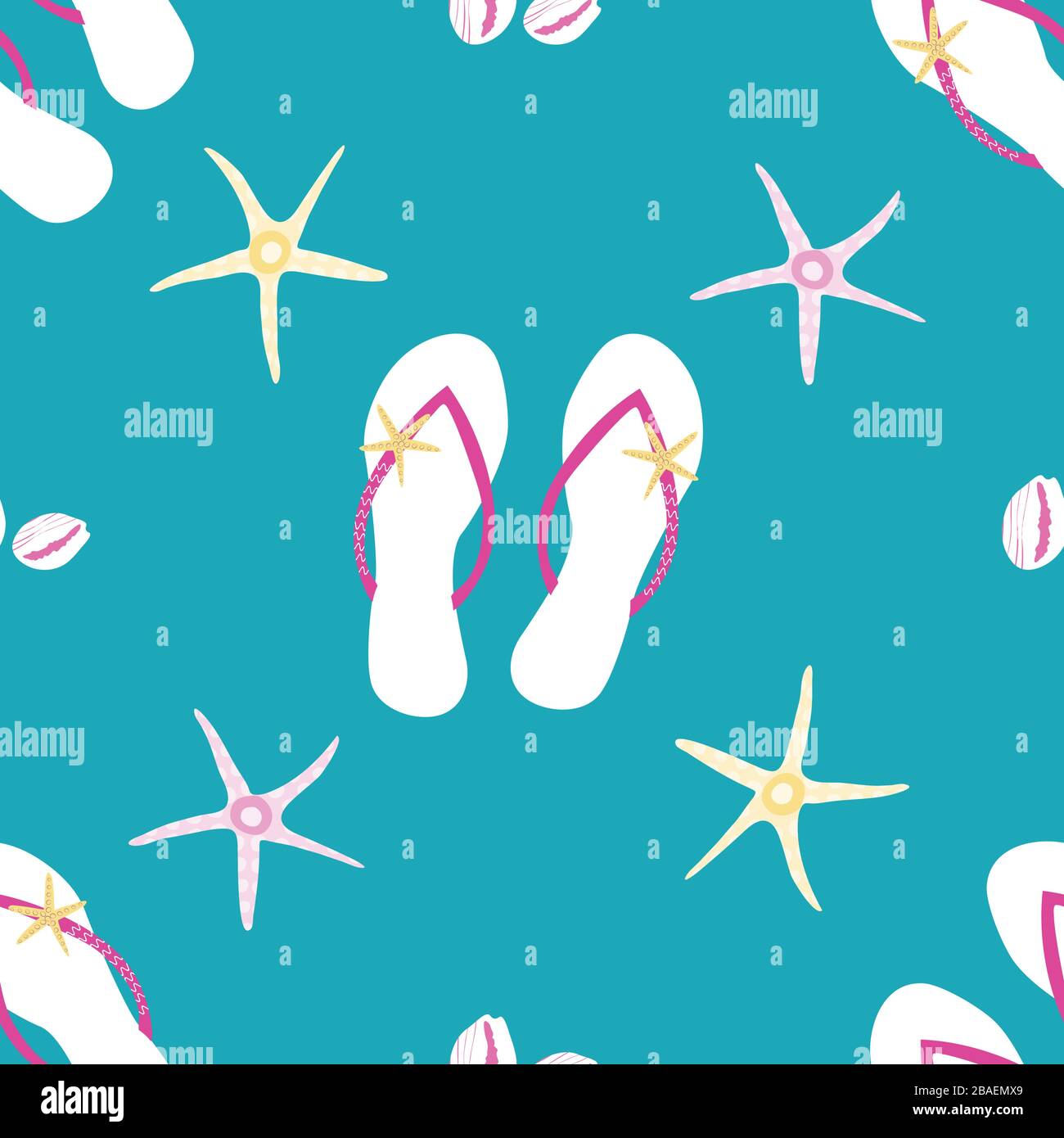 Flip Flop Printable Pattern
