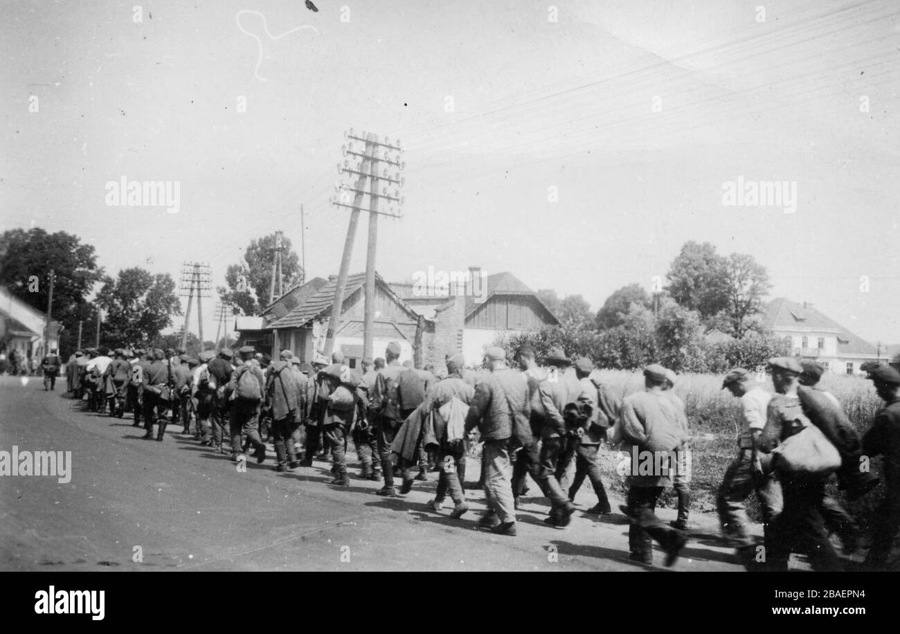 Second World War / WWII Historical photo about german invasion in USSR ...