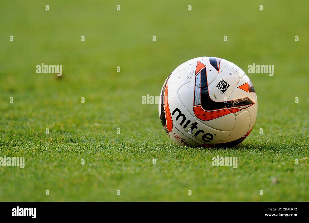 General view of he match ball Stock Photo - Alamy