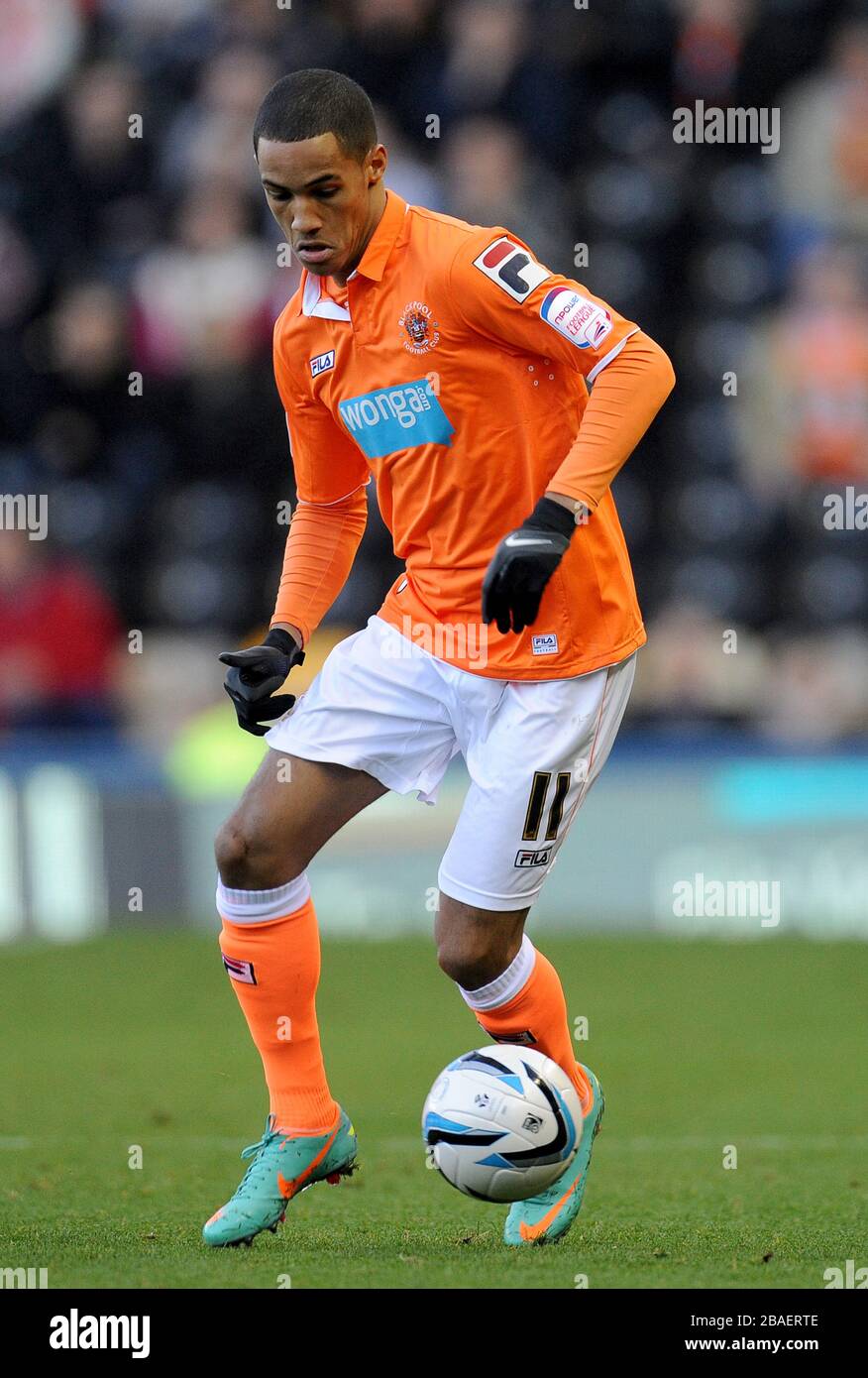 Tom Ince, Blackpool Stock Photo - Alamy