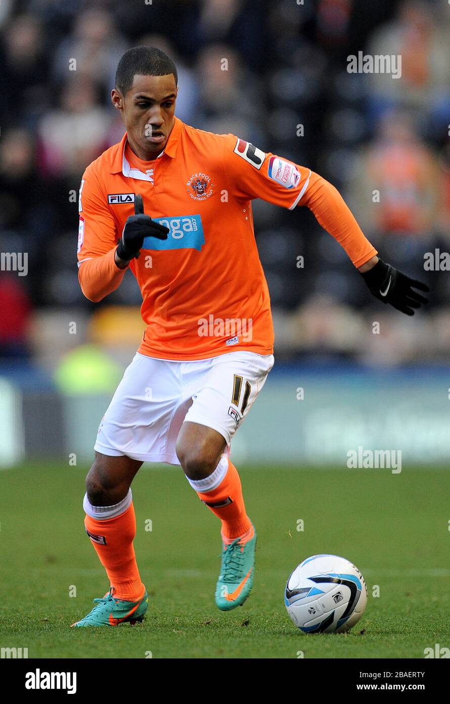 Tom Ince, Blackpool Stock Photo - Alamy