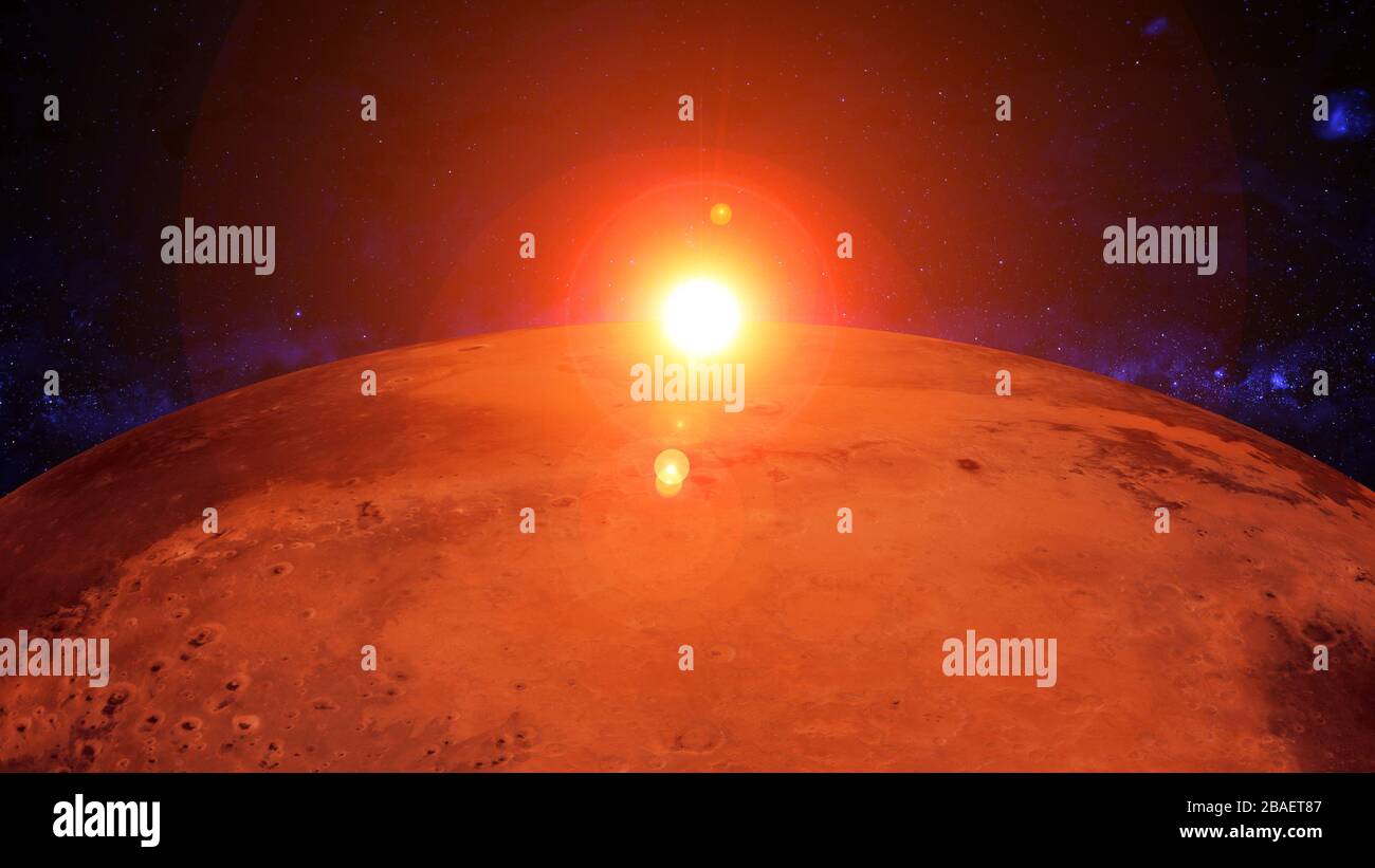 Mars - High resolution best quality solar system planet. This image ...