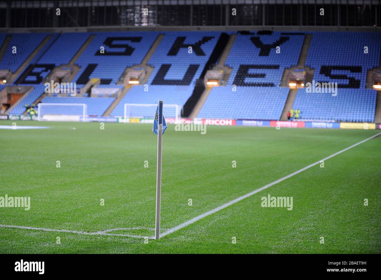 Coventry city corner flag hi-res stock photography and images - Alamy