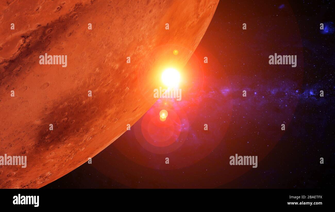 Mars - High resolution best quality solar system planet. This image ...