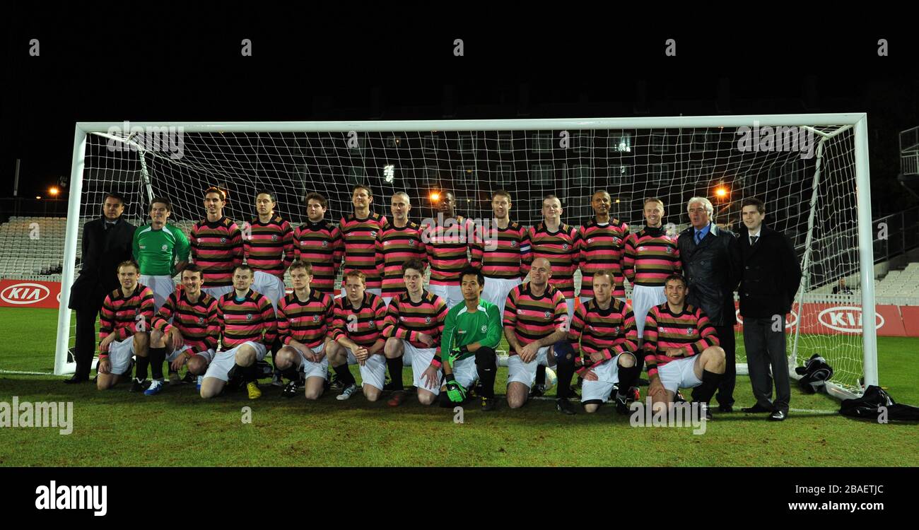 Wanderers team group Stock Photo - Alamy