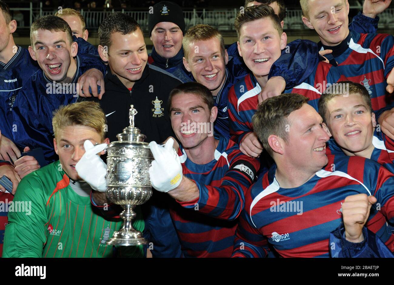 Royal engineers fa cup 1872 hi-res stock photography and images - Alamy