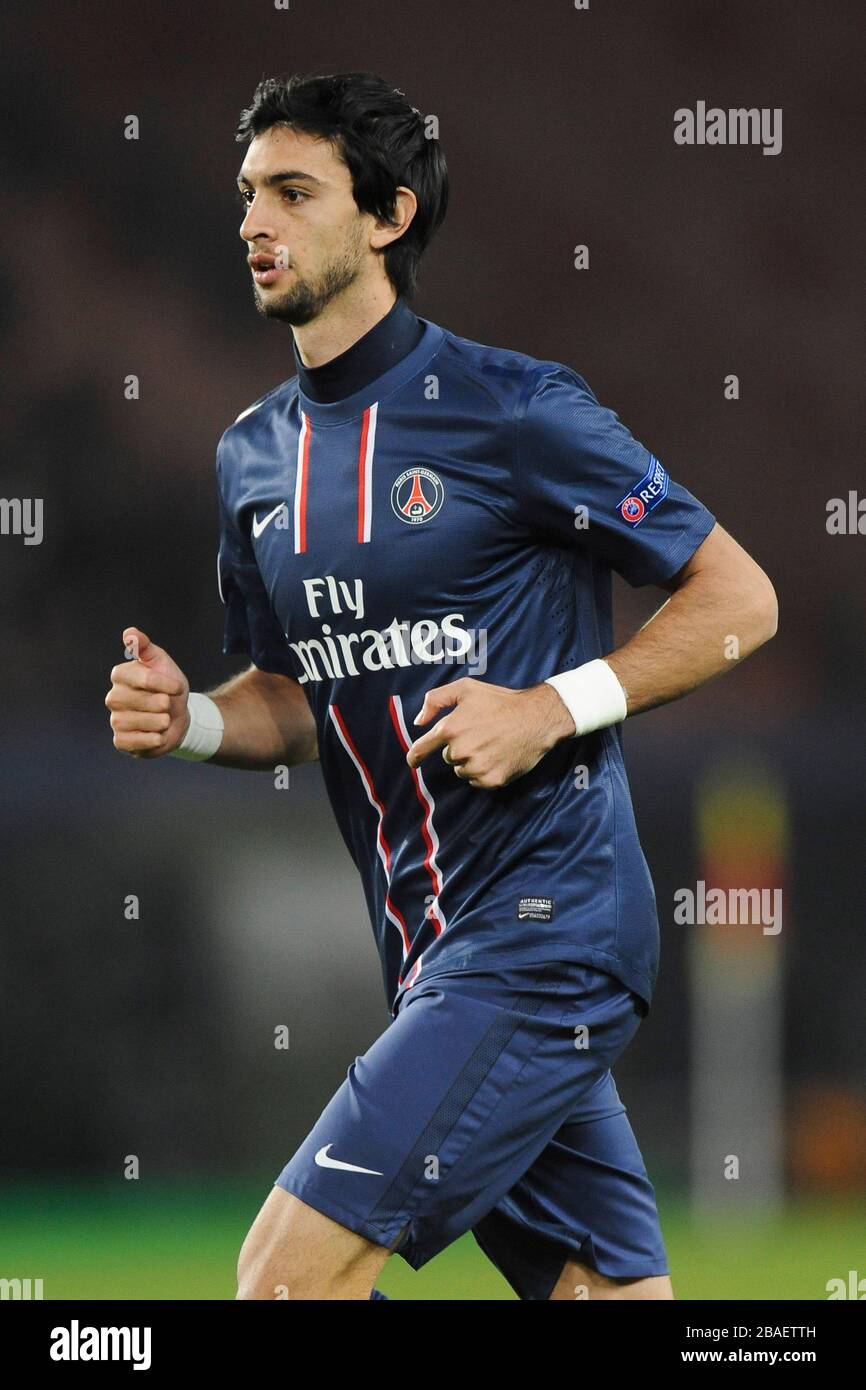 Javier Pastore, Paris Saint-Germain Stock Photo - Alamy