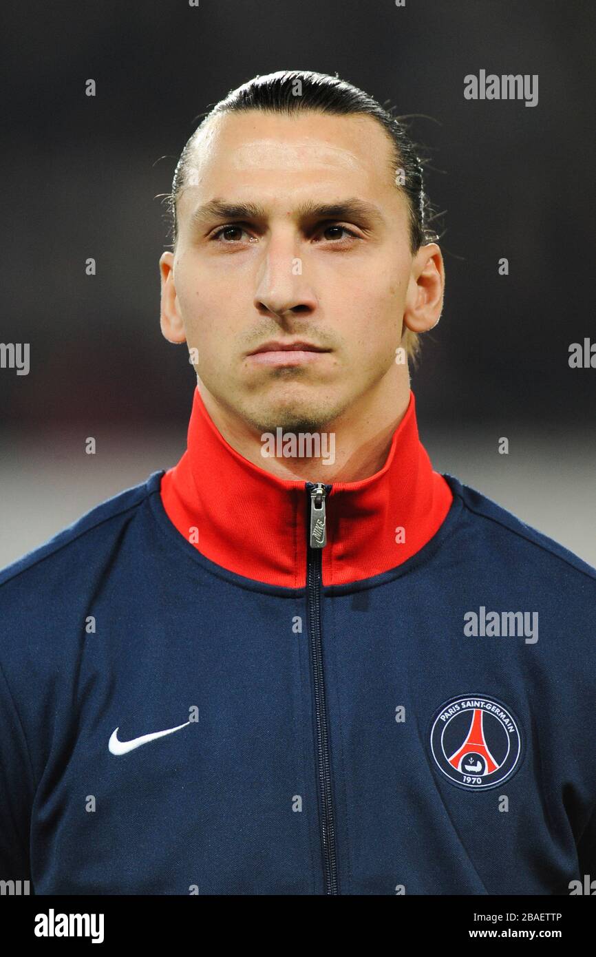 Zlatan Ibrahimovic, Paris Saint-Germain Stock Photo - Alamy